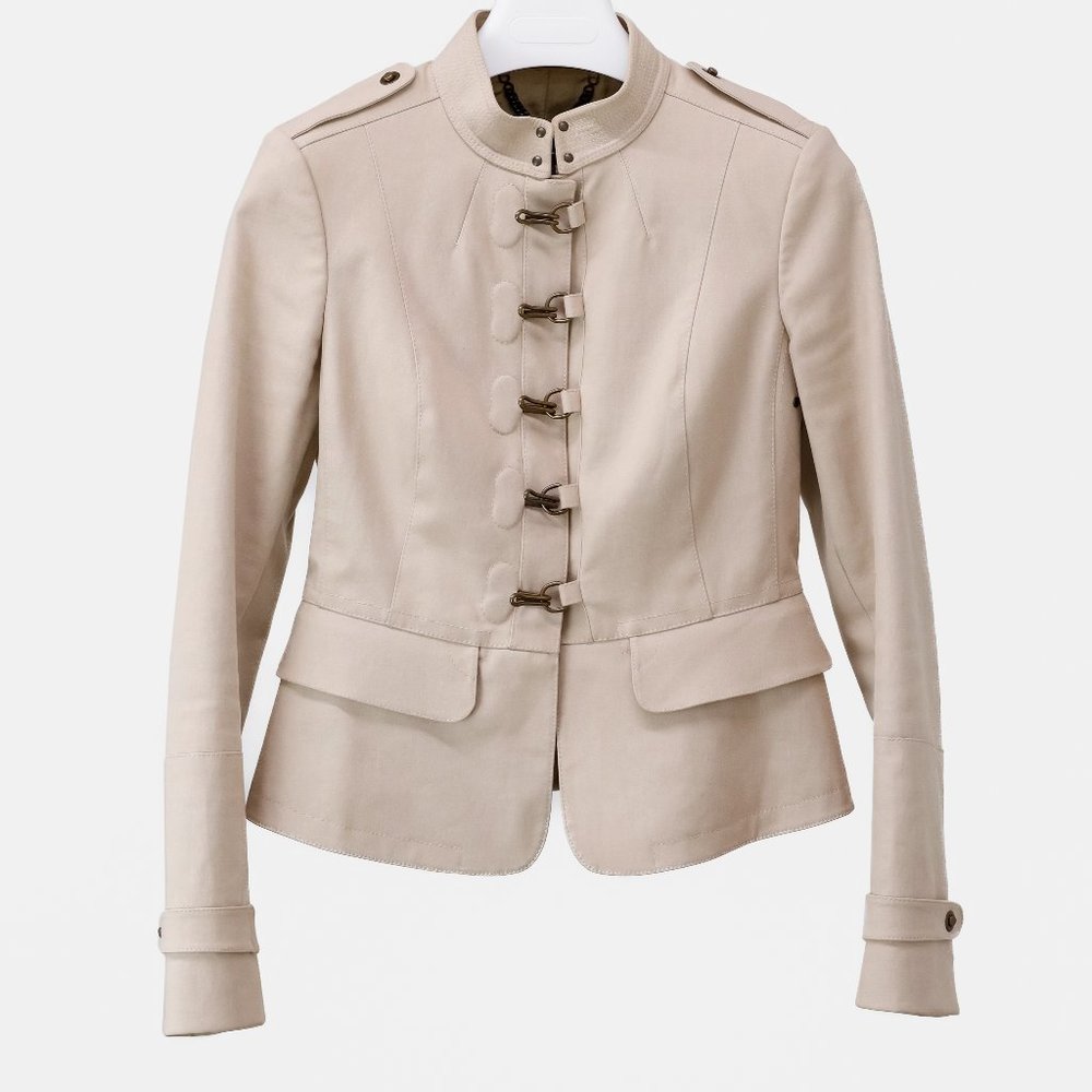 Burberry Prorsum Tan Military Jacket - Gem